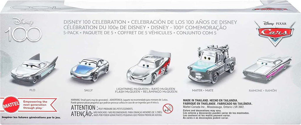 DISNEY CARS DIECAST - Disney 100 Celebration 5 pack – Gemdans