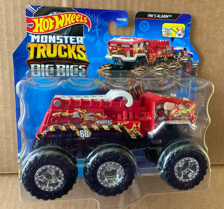 HOT WHEELS Monster Trucks Big Rigs - 5 Alarm – Gemdans