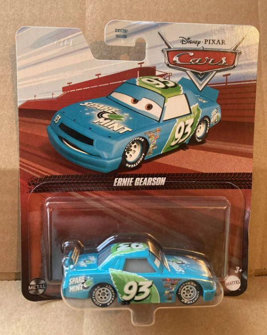 DISNEY CARS DIECAST - Ernie Gearson aka Spare Mint – Gemdans