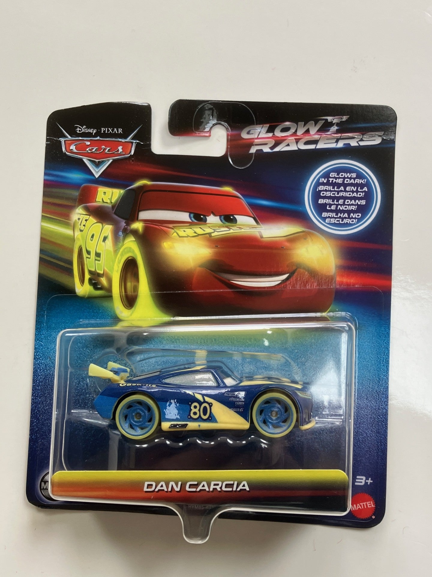 DISNEY CARS DIECAST - Glow Racers Dan Carcia – Gemdans
