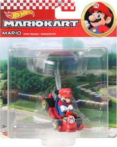 HOT WHEELS DIECAST - Mario Kart Mario Pipe Frame Parachute – Gemdans