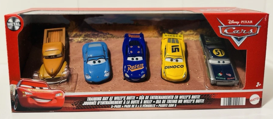 DISNEY CARS 3 DIECAST - Training Day at Willy's Butte 5-Pack – Gemdans