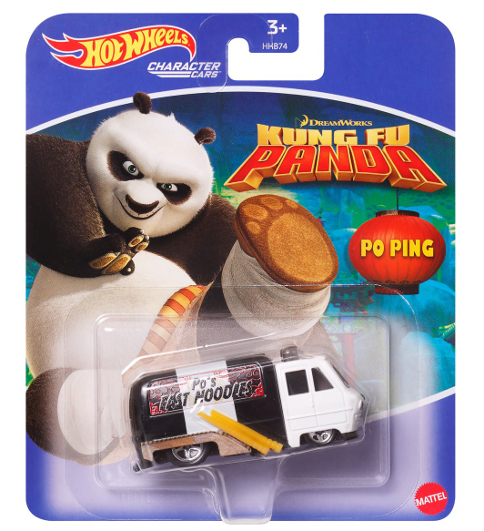 HOT WHEELS DIECAST - Dreamworks Kung Fu Panda - Po Ping – Gemdans