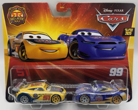 DISNEY CARS DIECAST - Race and Rescue Cruz Ramirez and Danny Swervez ...