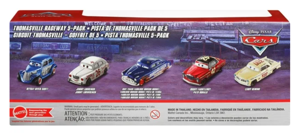 DISNEY CARS 3 DIECAST - Thomasville Raceway 5-Pack – Gemdans