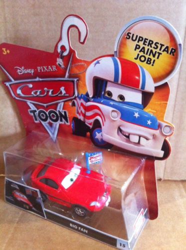 DISNEY CARS TOON DIECAST - Big Fan – Gemdans