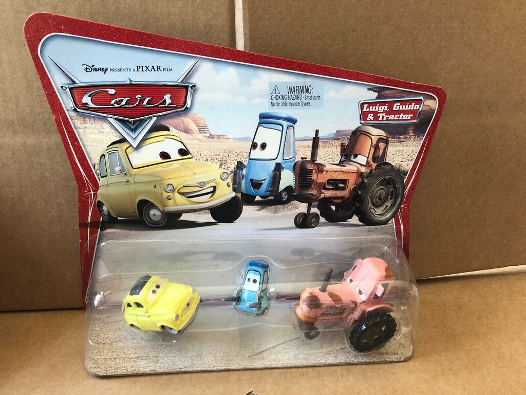 DISNEY CARS DIECAST - Luigi Guido and Tractor – Gemdans