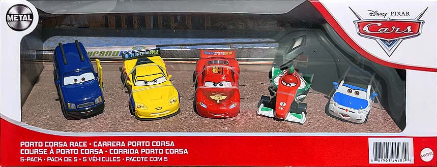 DISNEY CARS DIECAST - Porto Corsa Race 5-Pack with Frank Clutchenson ...