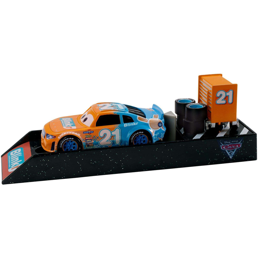 DISNEY CARS 3 DIECAST - Blinkr aka Speedy Comet with Launcher – Gemdans