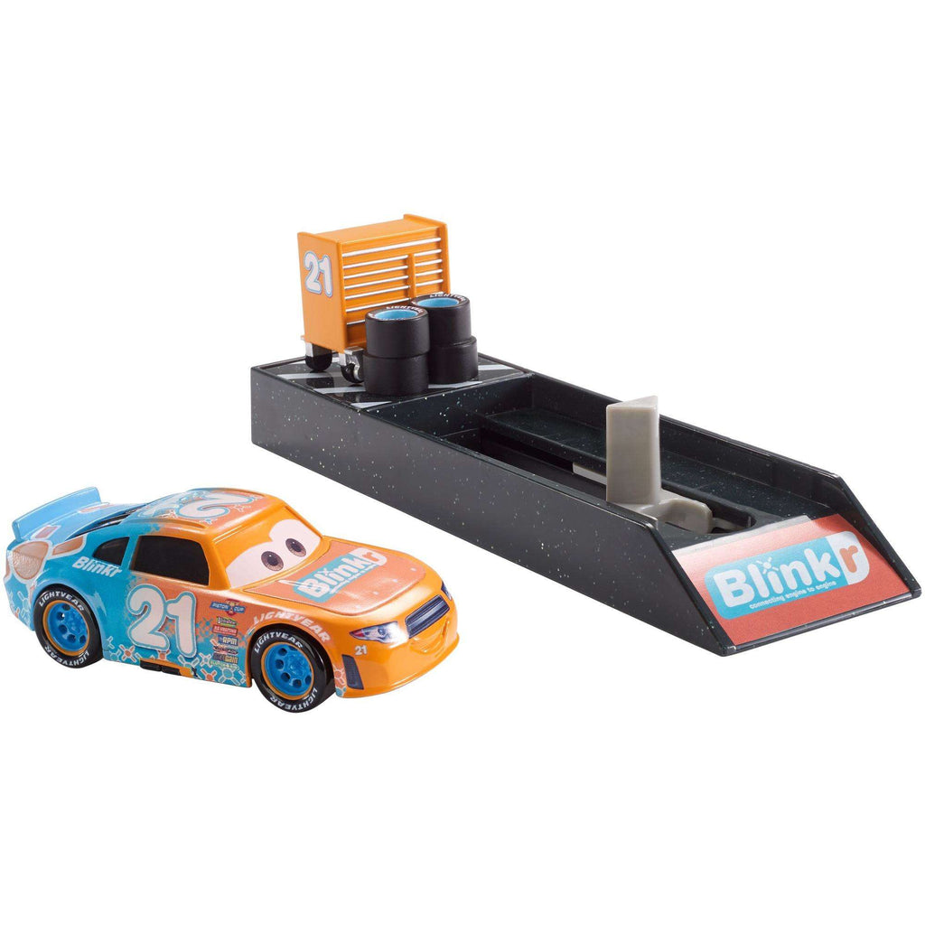 DISNEY CARS 3 DIECAST - Blinkr aka Speedy Comet with Launcher – Gemdans