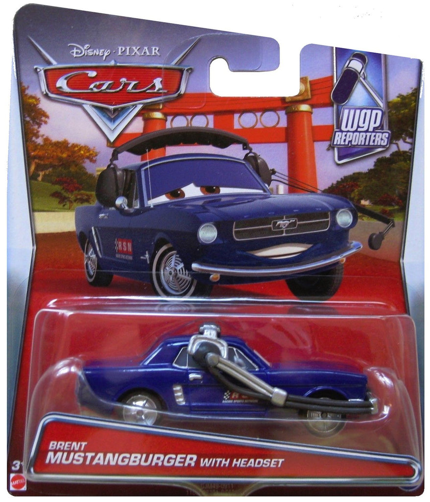 DISNEY CARS DIECAST - Brent Mustangburger With Headset – Gemdans