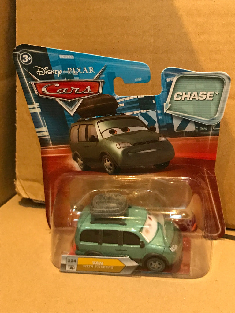 DISNEY CARS DIECAST - Van with stickers – Gemdans