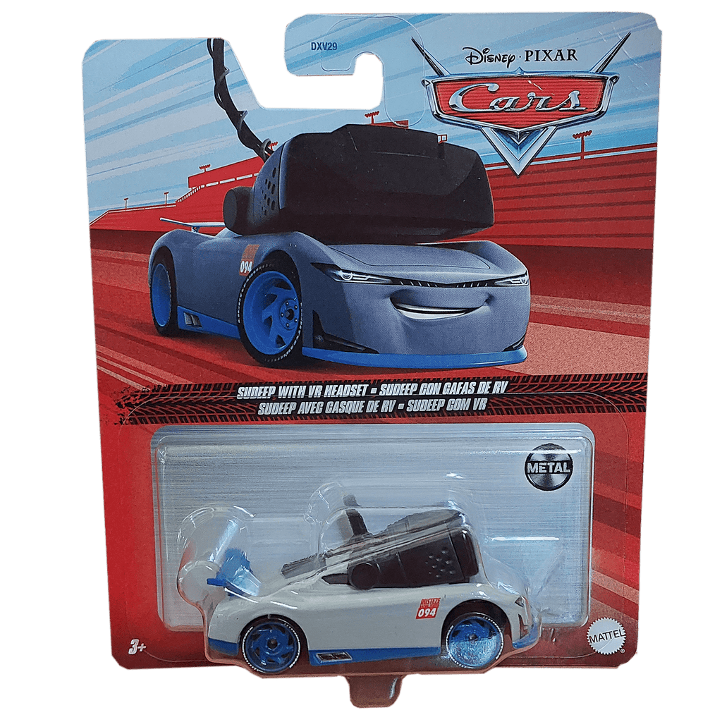 DISNEY CARS 3 DIECAST - Trainee 94 with VR Headset – Gemdans